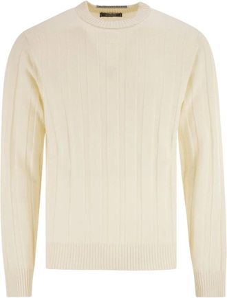 PESERICO Homme, Pulls, Beige, Taille: 3XL Pull ras du cou c&ocirc;tel&eacute;