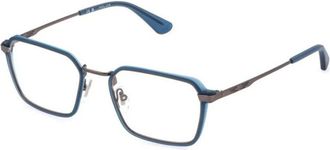 Police Homme, Accessoires, Gris, Taille: 52 MM Vplq71 0613 Lunettes