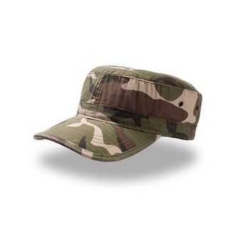 noTrash2003 Baumwoll Army Cap Cotton Urban Military Cap Kappe M&uuml;tze Armycap Havanna (Camouflage)