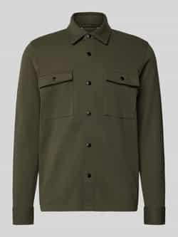 Selected Regular Fit Hemdjacke mit Brusttaschen Modell JACKIE