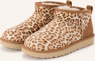 UGG Boots Classic Ultra Mini Plains braun