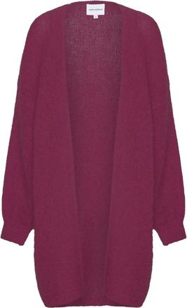 Americandreams Americandreams, Femme, Pulls, Rouge, Taille: 38/40 FR Lee Midi Cardigan