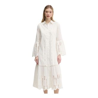 Desigual Orleans Kleid - - Dresses - Damen - Wei&szlig; - S