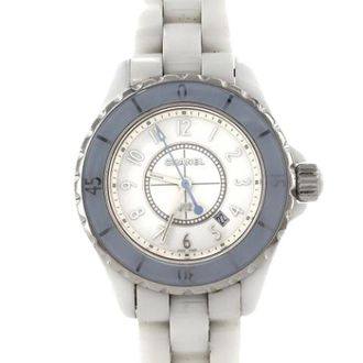 Chanel Montre en c&eacute;ramique Pre-owned - Femme - Pre-owned - Blanc - Taille: ONE Size