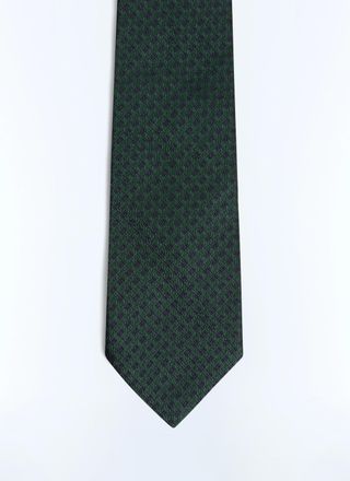 Fursac Cravate en Jacquard de soie - Taille Unique - Homme