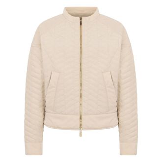Moorer Femme, Vestes, Beige, Taille: 42 FR Veste L&eacute;g&egrave;re