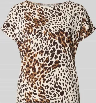 s.Oliver Red Label Relaxed Fit T-Shirt aus reiner Baumwolle