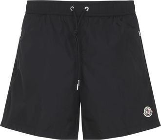Moncler Homme, Maillots de bain, Noir, Taille: XL Swim Shorts