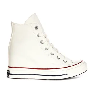 Converse Wei&szlig;e Damen Keil Plateau Schuhe - - Shoes - Damen - Wei&szlig; - 37 1/2 EU