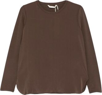 Max Mara Hauts &agrave; manches longues - Femme - Tops - Brun - Taille: 44 FR