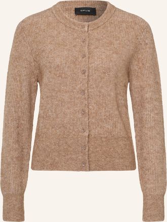 OPUS Strickjacke Dreni braun