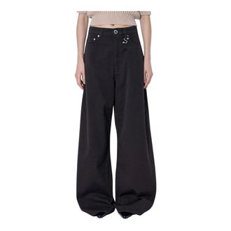 Sportmax Pantalon large - Femme - Pantalons - Brun - Taille: W25