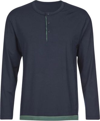 CALIDA Long Sleeve Tops - - Tops - Herren - Blau - XL