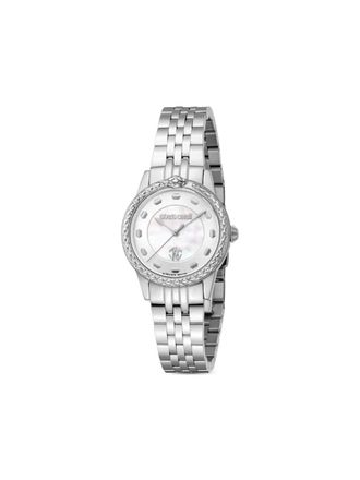 Roberto Cavalli montre Snake Core 28 mm - Argent