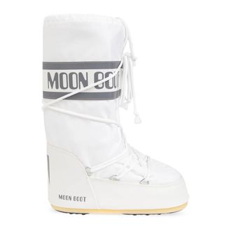 Moon Boot Icon Nylon Winterstiefel - - Shoes - Damen - Wei&szlig; - 42 EU