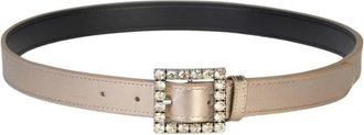 Alma En Pena G&uuml;rtel mit Schmuckschnallen - - Accessories - Damen - Braun - L