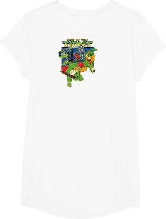 Teenage Mutant Ninja Turtles Rise of The TMNT Logo Panels T-Shirt