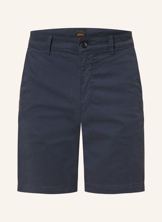 HUGO BOSS Chinoshorts Slim Fit blau