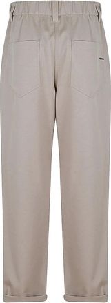 Brunello Cucinelli Pleated Pull-On Trousers - Beige