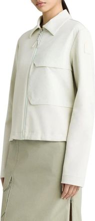 Parajumpers Femme, Vestes, Blanc, Taille: 36 FR Jelka Full-zip SweaT-shirt