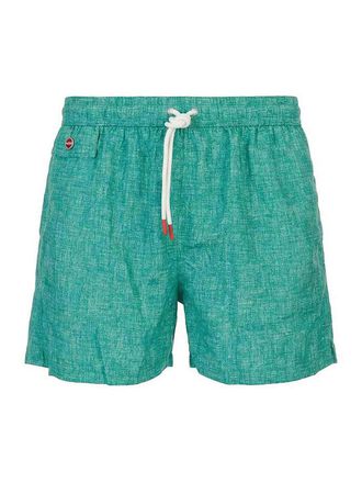 Kiton Short De Bain - Vert