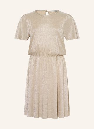 Garcia Garcia Plisseekleid Mit Glitzergarn silber