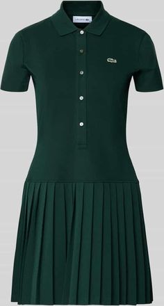 Lacoste Regular Fit Freizeitkleid aus Baumwoll-Mix