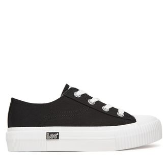 Lee Sneakers aus Stoff Lee Isla C Women Low 50251001 25Y Schwarz