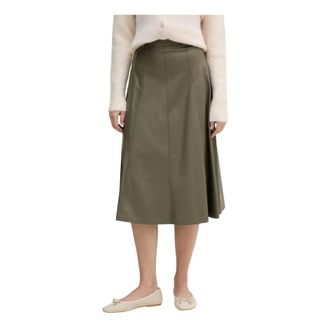 Benetton A-Linien-Midirock - - Skirts - Damen - Gr&uuml;n - XS