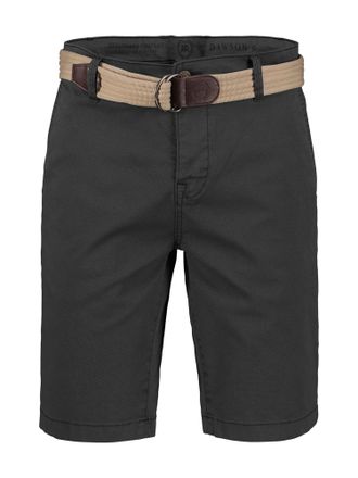 Lerros Bequeme Chino-Bermuda mit G&uuml;rtel und Minimalprint