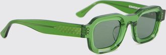 Thierry Lasry Scratchy Rechteckige Acetat-Sonnenbrille mit farbigen Gl&auml;sern
