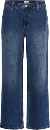Karen by Simonsen Femme, Jeans, Bleu, Taille: 48 FR Wide Jeans