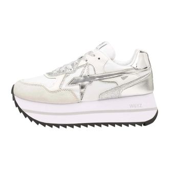 W6YZ W6Yz, Femme, Chaussures, Gris, Taille: 36 EU Baskets en su&egrave;de et tissu technique Deva W