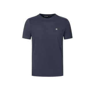 Karl Lagerfeld T-shirt col rond - Homme - Tops - Bleu - Taille: L
