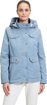 Gil Bret Damen Sommerjacke mit Kapuze 42, Smokly Blue