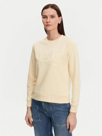 GANT Sweatshirt Tonal Archive Shield 4200663 Beige Regular Fit