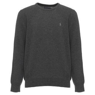 Ralph Lauren Klassischer Wollpullover - - Knitwear - Herren - Grau - M