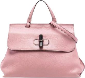 Gucci Pre-owned The Daily Satchel - Femme - Pre-owned - Rose - Taille: ONE Size