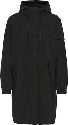 Kaffe Femme, Manteaux, Noir, Taille: 46 FR Manteau à Capuche Noir Vêtements dextérieur