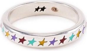 Two Jeys Bague en laiton et argent