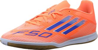 adidas F50 Club Hallenstiefel, Unisex-Erwachsene Schuhe, BEAORA/LUCBLU/FTWWHT, 44 2/3 EU