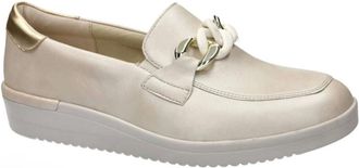 Solidus Femme, Chaussures, Beige, Taille: 38 1/2 EU Kathy Loafer