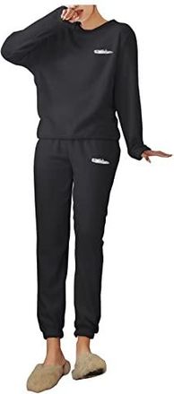 Generic V&ecirc;tements de sport pour femme avec pantalon - V&ecirc;tements dhiver en peluche pour femme - Ensemble de v&ecirc;tements de d&eacute;tente - Ensemble de jogging pour le 