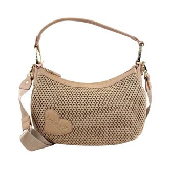 Braccialini Femme, Sacs, Brun, Taille: ONE Size Beth Tricot Sac &Eacute;paule