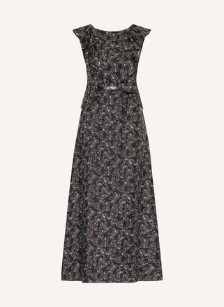 Max Mara Seidenkleid Calesse Mit Cut-Out schwarz