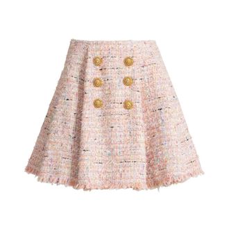 Balmain Femme, Jupes, Multicolore, Taille: 38 FR Short Skirts
