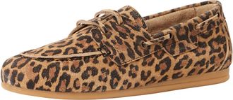 Tamaris Damen Moccassin flach Leder, braun, 36 EU