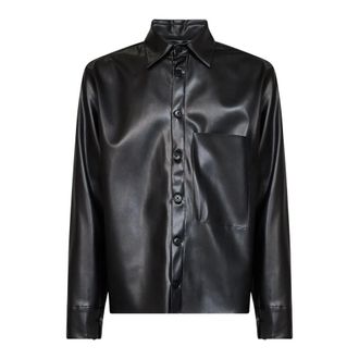 Costumein Langarm-Hemd mit Knopfleiste - - Shirts - Herren - Schwarzk - 2XL