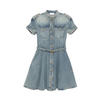 Alexander McQueen Short Kleider - - Dresses - Damen - Blau - S