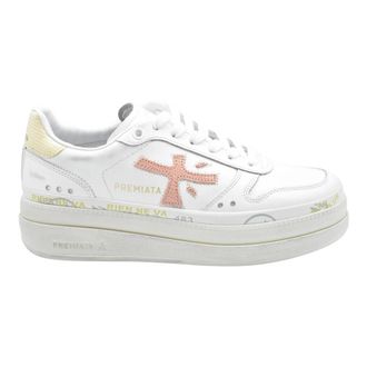 Premiata Femme, Chaussures, Blanc, Taille: 36 EU Micol Platform Baskets